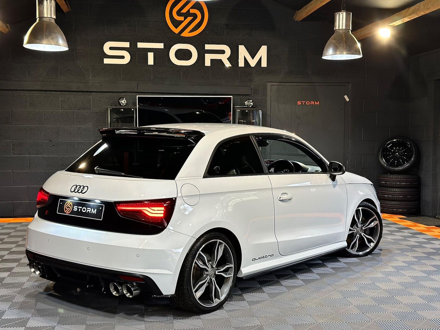 Used AUDI S1 2014 White in Rearsby, Leicestershire | Storm of Leicester